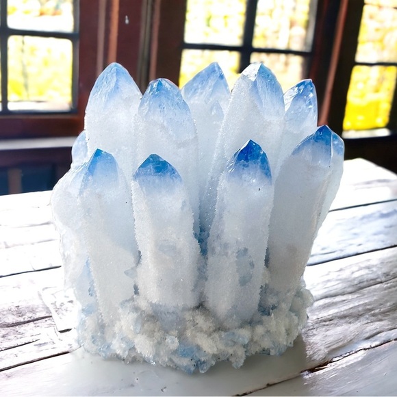Healing Stones And Crystals | Accents | Blue Phantom Quartz Crystal ...